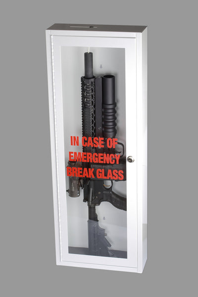 Zombie | Emergency Break Glass Gun Cabinet | Display Case | Wall Mount ...